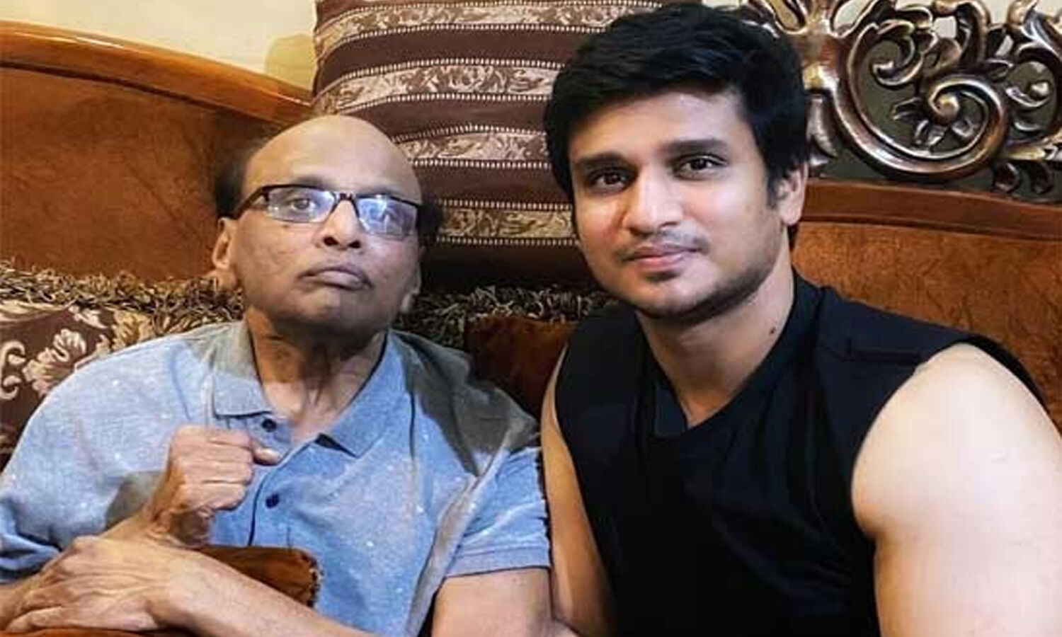 హీరో నిఖిల్ ఇంట తీవ్ర విషాదం | Young Hero Nikhil Siddharth Father Shyam ...