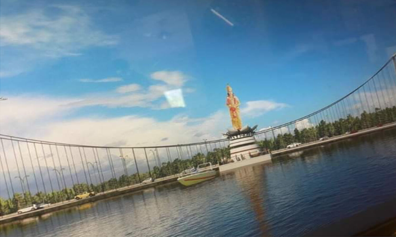 ఖమ్మంలో 40 అడుగుల ఎన్టీఆర్ విగ్రహం | a forty-foot statue of ntr is ...