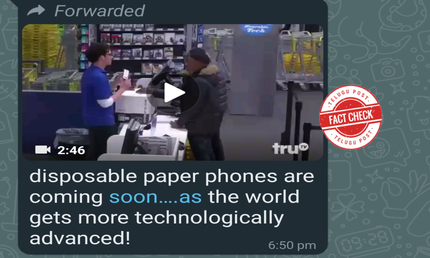 Fact Check: Viral video of disposable paper phone is misleading | Viral ...
