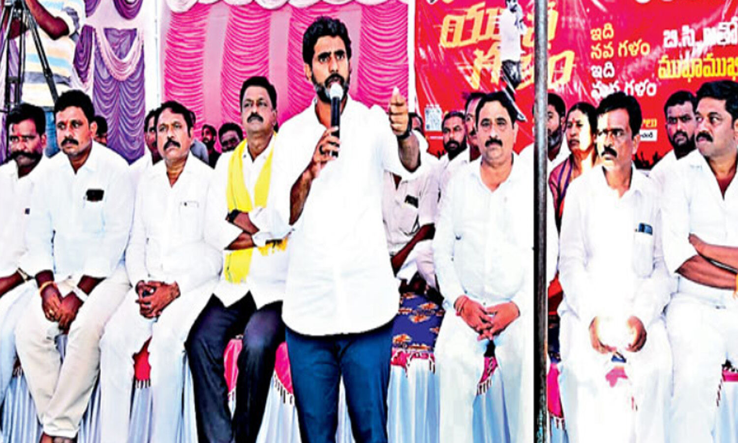 నారా లోకేష్ @ 800 కిలోమీటర్లు | tdp national general secretary nara lokesh yuvagalam padayatra ...