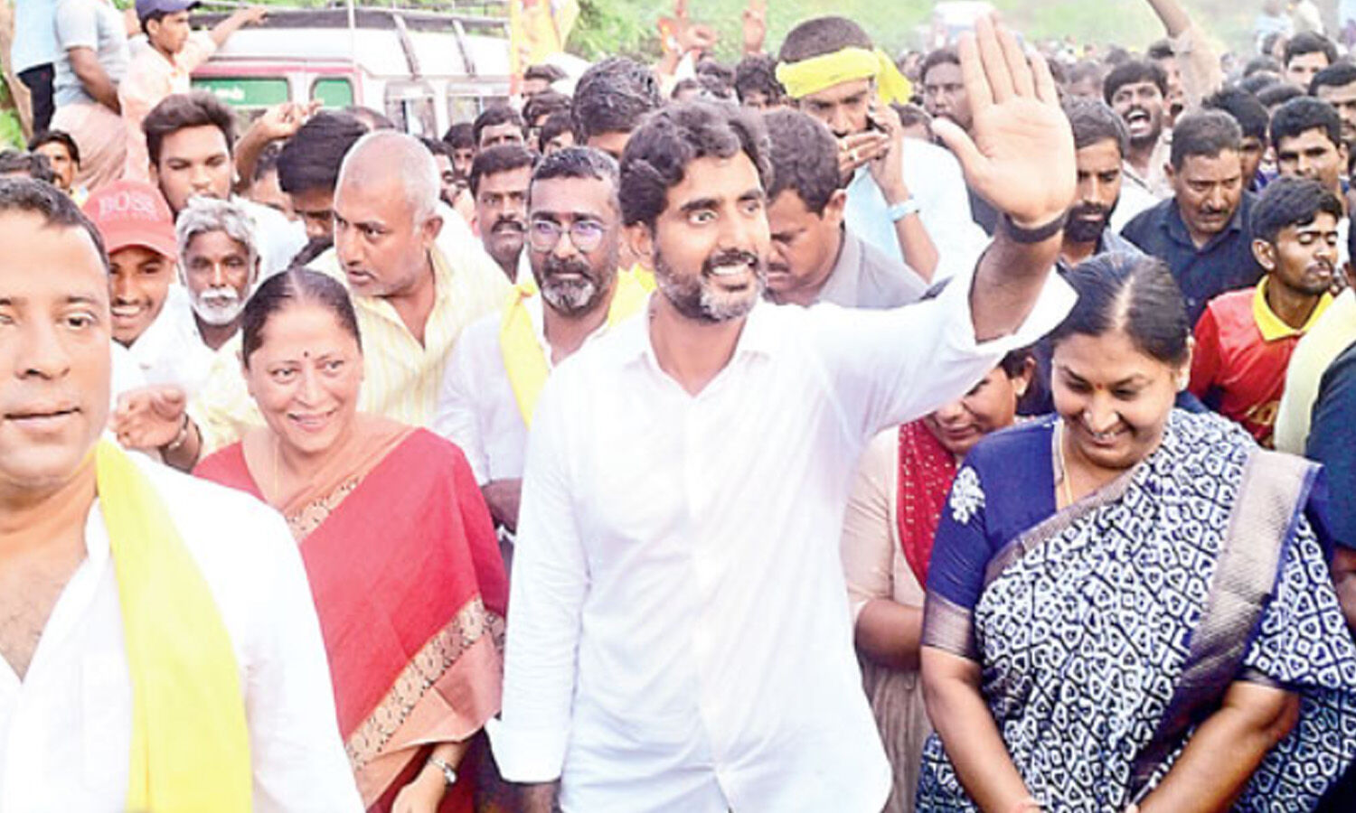 73వ రోజుకు చేరిన యువగళం | telugu desam party general secretary nara lokesh's yuvagalam padayatra ...