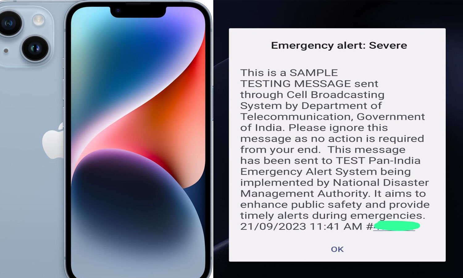 ఎమర్జెన్సీ మెసేజ్.. అలర్ట్ | every mobile received a mobile emergency ...
