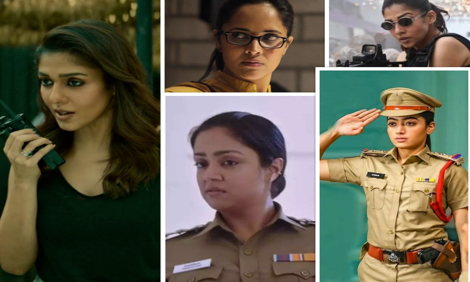 south actresses who portrayed police officers roles in their career