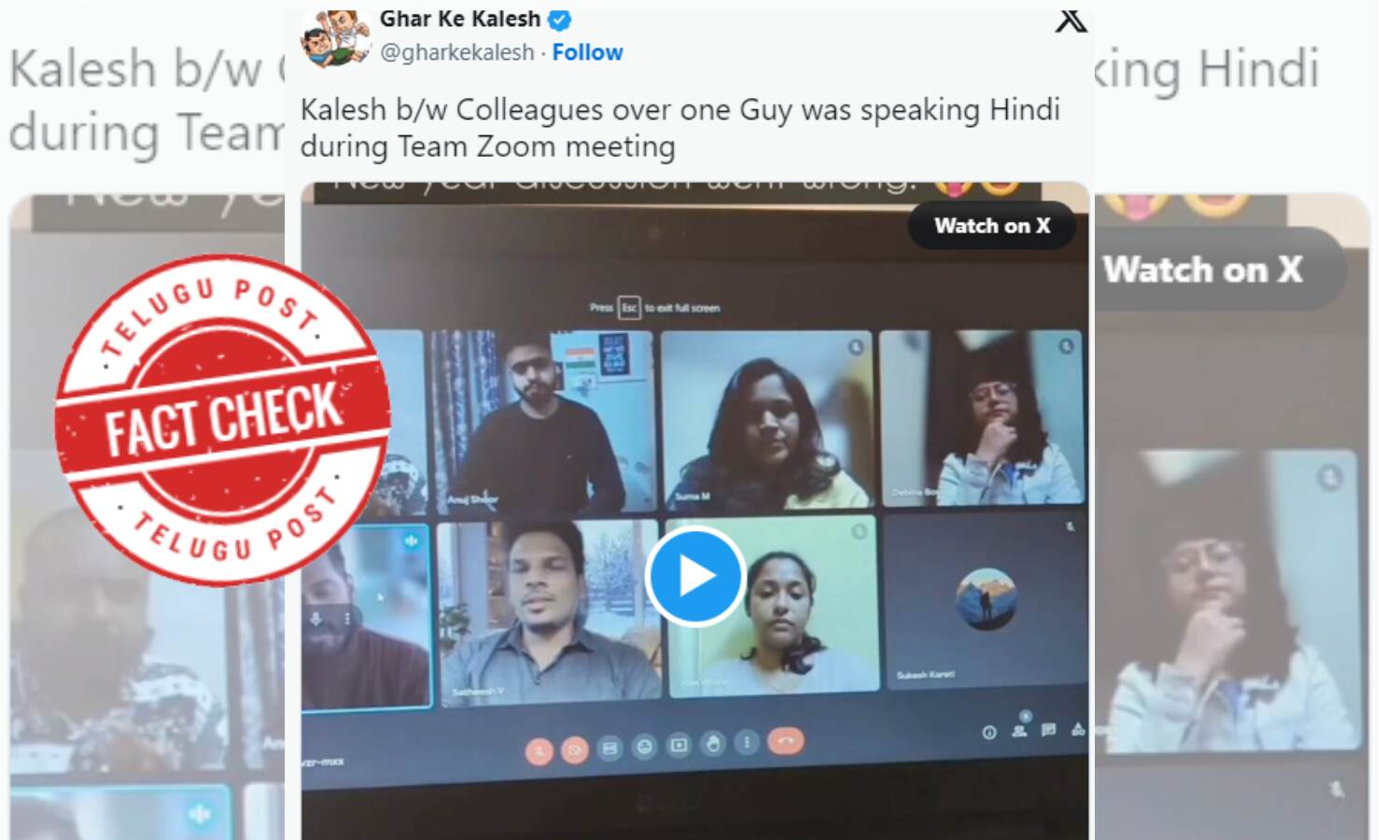 Fact Check: Viral video showing colleagues discussing New Year eve ...