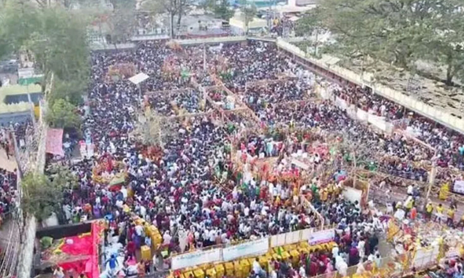 Medaram : నేడు వనంలోకి దేవతలు | sammakka saralamma jatara in medaram ...