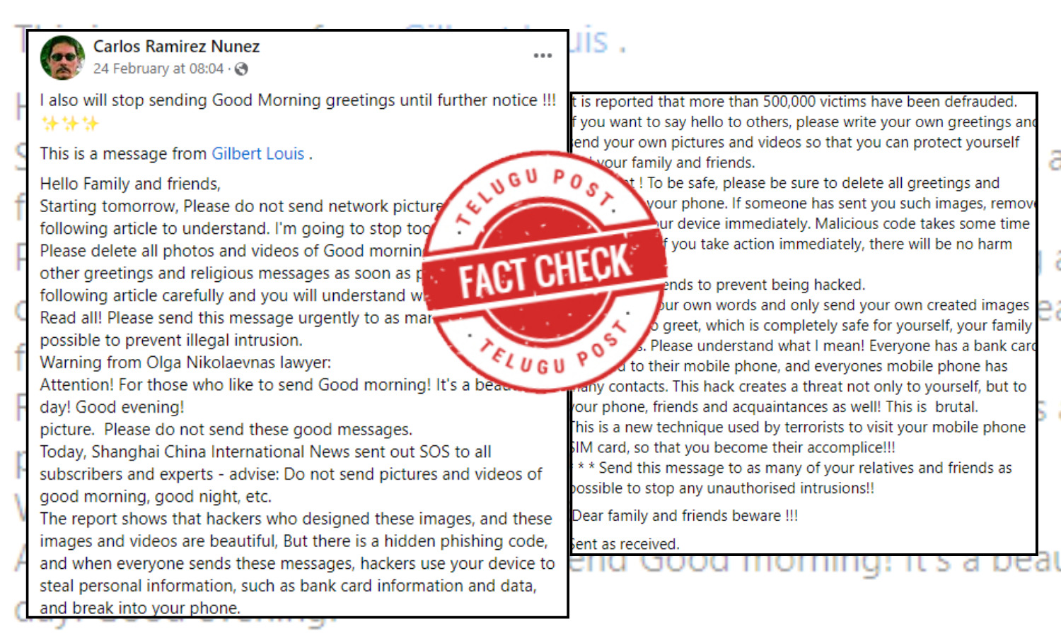 Fact Check: Good morning, good evening messages on WhatsApp cannot ...