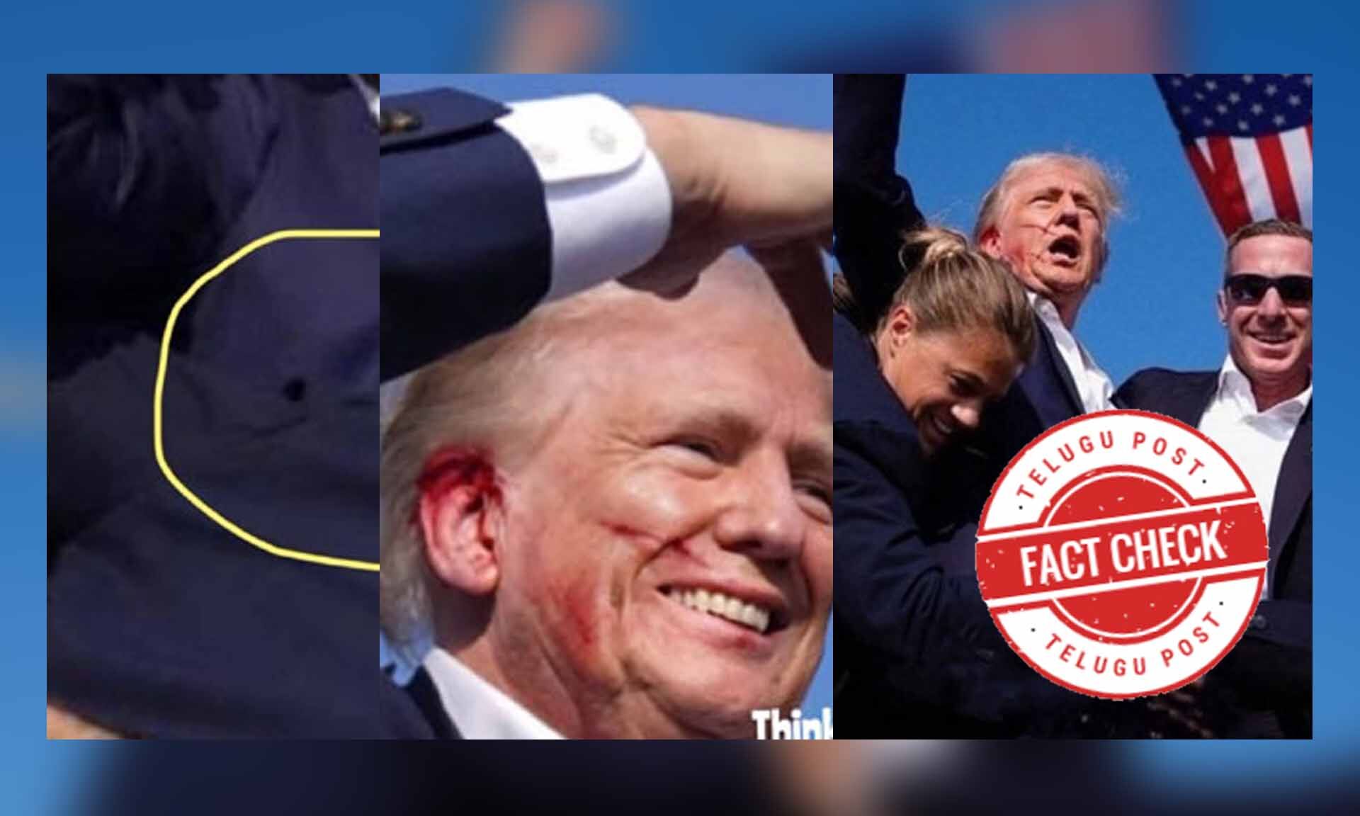 Fact Check: Claim that a bulletproof jacket saved Trump’s life is false ...