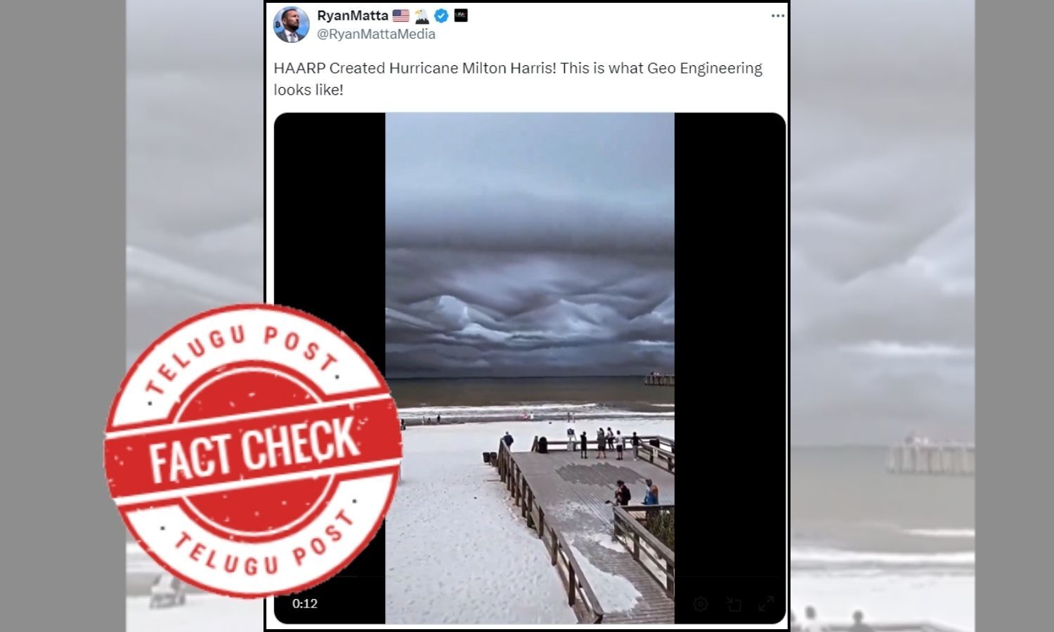 Fact Check: Clouds seen in viral video are not Geoengineered clouds ...