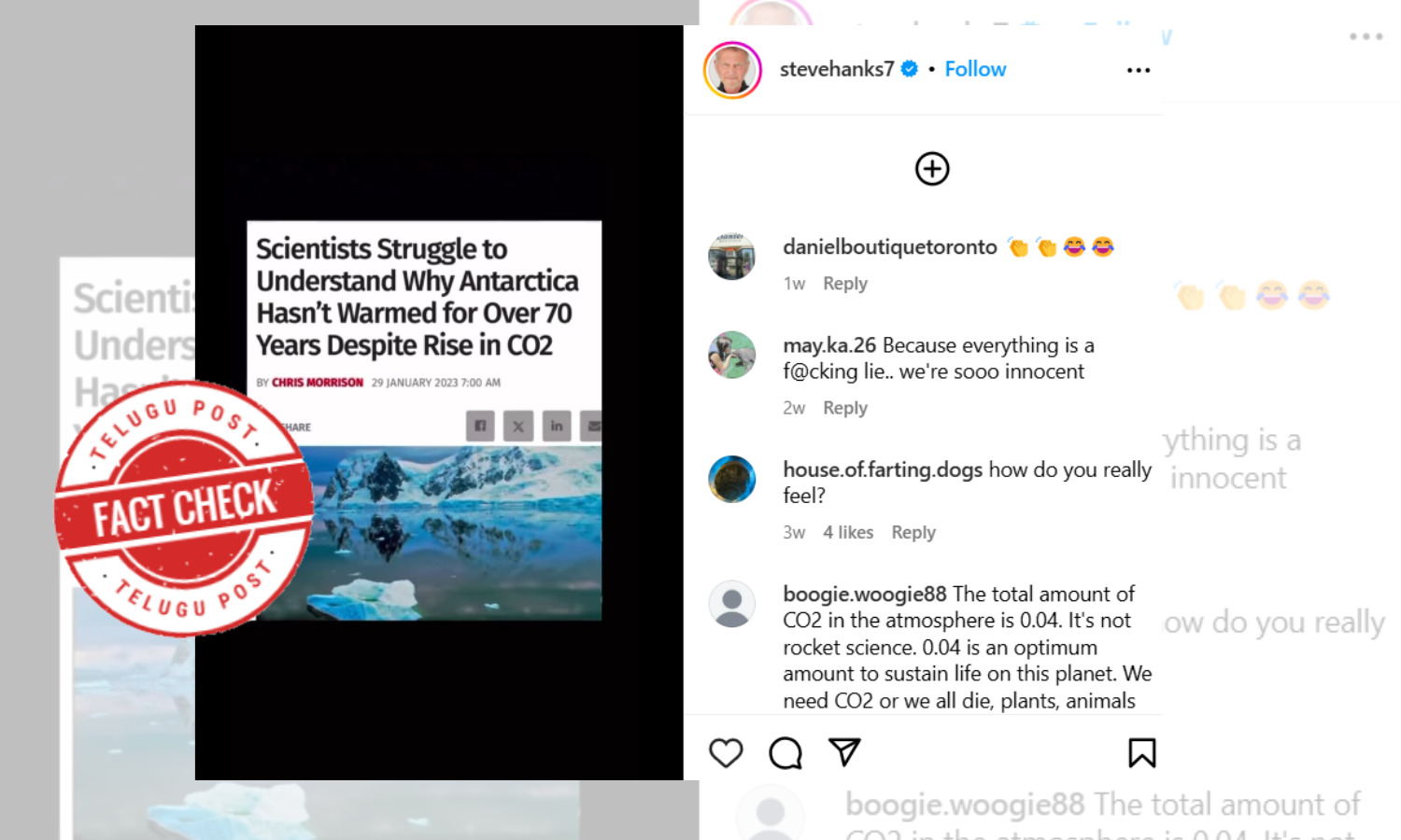 Fact Check: Did Antarctica face the impact of Global Warming in the last 70 years? | Did ...