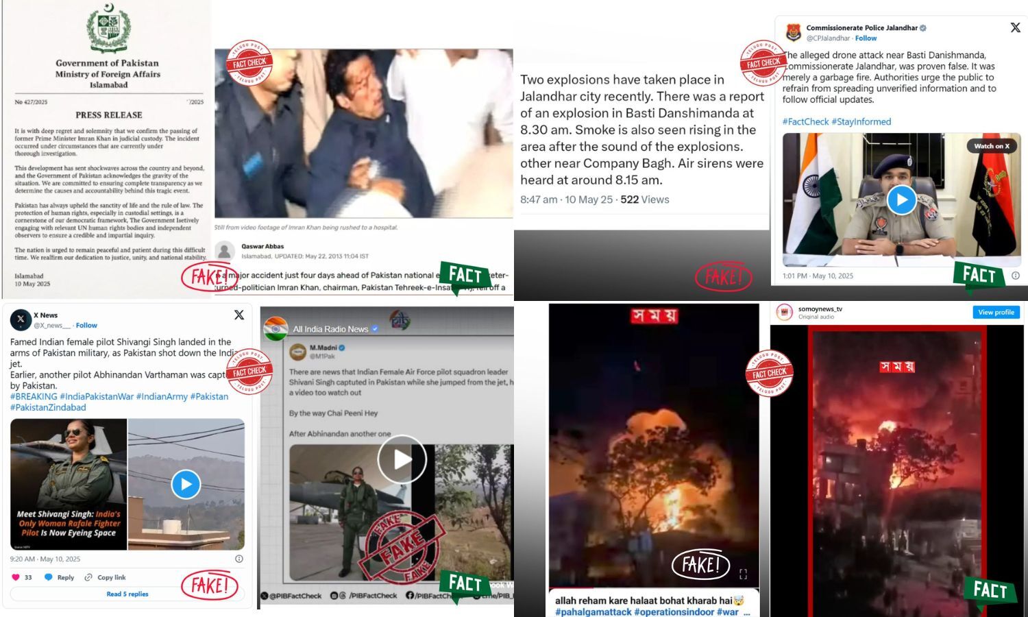 Busting 7 Fake Claims That Went Viral During India-Pakistan Stand-Off ...