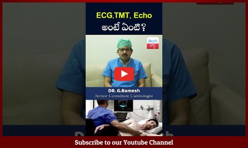 ECG,TMT, Echo అంటే ఏంటి? Heart Checkup | ECG, 2D Echo Scan & TMT Stress ...